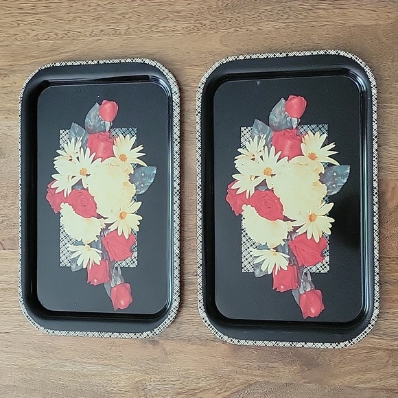 Other | Vintage Mcm Metal Trays 3 | Poshmark